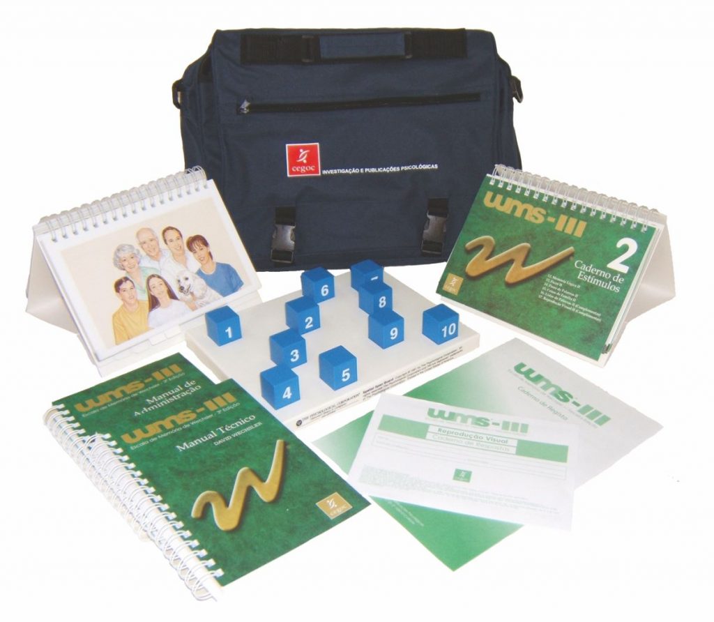 WMS-III - Escala de Memória de Wechsler - 3ª Edição - Oficina Didáctica